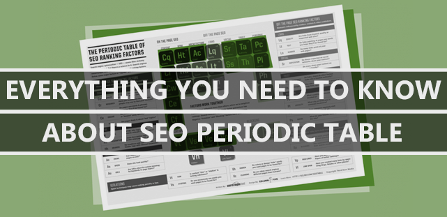 Everything You Need To Know About SEO Periodic Table | Incrementors